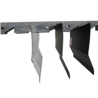 China Soundproof A Screen Aluminum Metal Ceiling 21x3000mm Powder Coating for sale