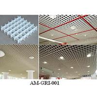 China Concealed Grid Metal Ceiling Tiles 200x200mm Square Or Bevelled Edge for sale