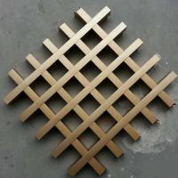 China Concealed Grid Metal Ceiling Tiles 200x200mm Square Or Bevelled Edge for sale