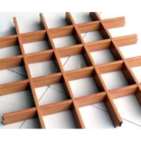 China Concealed Grid Metal Ceiling Tiles 200x200mm Square Or Bevelled Edge for sale