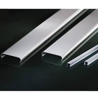 China Fireproof U Strip Aluminum Metal Ceiling 0.8mm Thickness for sale