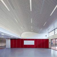 China Fireproof U Strip Aluminum Metal Ceiling 0.8mm Thickness for sale