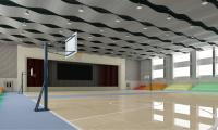 China Curved Aluminum Metal Ceiling 19mm Height PVDF coating for sale