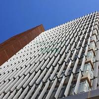China Modern Sunshade Vertical Aluminium Sun Louver For Building Decorative for sale