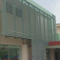 China Modern Sunshade Vertical Aluminium Sun Louver For Building Decorative for sale