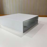 China Soundproof Alumimum White Box Baffle Ceiling 300x100x1000mm for sale