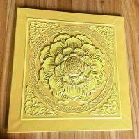 China Aluminum Metal Clip In Ceiling Tiles  Suspended Temple Acoustic for sale