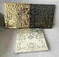 China SS304 Water Ripple Clip In Ceiling Hotel Decoration Ceiling Panel for sale