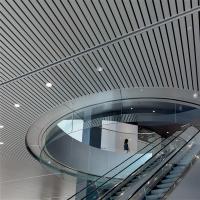 China White Color Aluminum Metal Ceiling Linear U85 Shaped 0.6mm Thickness for sale