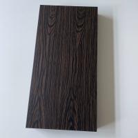 China 30mm Thickness Aluminum H Strip Ceiling With Pre Print Wooden Grain for sale