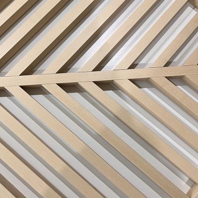 China Profile Size 600x600x30mm Extruded Baffle Aluminum Screen And Frame Baffle 30x30mm for sale