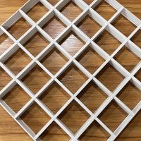 China Aluminum 595x595mm Grid Ceiling Tiles For Shopping Mall Customized Size for sale