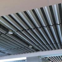 China Customizable V Screen Suspended Aluminium Ceiling Sound Absorption for sale