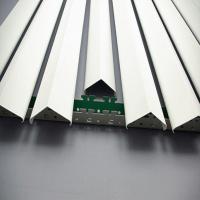 China Customizable V Screen Suspended Aluminium Ceiling Sound Absorption for sale