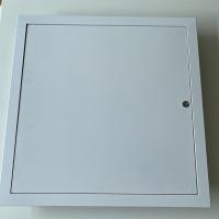China Metro Station 390x390x40x0.8mm Aluminum Access Panel With Key Type Switch for sale