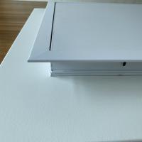 China Metro Station 390x390x40x0.8mm Aluminum Access Panel With Key Type Switch for sale