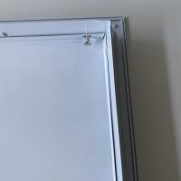 China Metro Station 390x390x40x0.8mm Aluminum Access Panel With Key Type Switch for sale