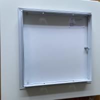 China Metro Station 390x390x40x0.8mm Aluminum Access Panel With Key Type Switch for sale