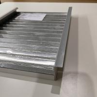 China 1.0mm Aluminum Metal Ceiling Corrugated Hook On Panel With Standard Perforation for sale