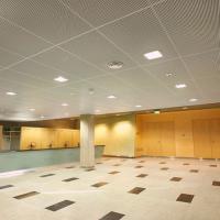 China Aluminum Metal Snap In Ceiling Fireproof Customizable Size for sale