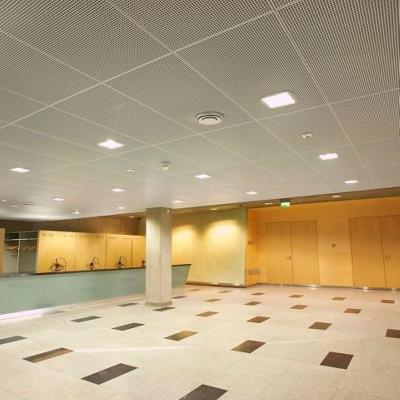 China Aluminum Metal Snap In Ceiling Fireproof Customizable Size for sale
