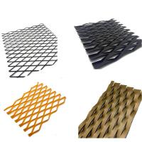 China 2.0mm Thickness Mesh Ceiling Panel Aluminum Decorative Expanded Metal Ceiling Panel for sale