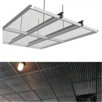China 2.0mm Thickness Mesh Ceiling Panel Aluminum Decorative Expanded Metal Ceiling Panel for sale