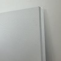 China 1.0mm Panel Aluminum Metal Ceiling 0.6mm Base Plate Ultra Microporous Bonding Honeycomb Plate for sale