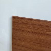 China Modern 600x30x1.0mm Aluminum Metal Ceiling S Strip Ceiling With Timber Looking In Polyester for sale