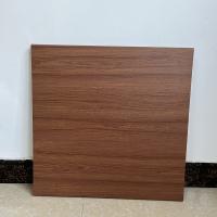 China Modern 600x30x1.0mm Aluminum Metal Ceiling S Strip Ceiling With Timber Looking In Polyester for sale