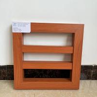 China Extruded Baffle Aluminum Screen With Profile Size 400x400mm Inner Baffle 40x40mm for sale