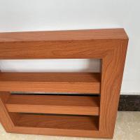 China Extruded Baffle Aluminum Screen With Profile Size 400x400mm Inner Baffle 40x40mm for sale