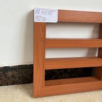 China Extruded Baffle Aluminum Screen With Profile Size 400x400mm Inner Baffle 40x40mm for sale