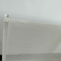 China Galvanized Steel Mesh Ceiling Tiles Metal Hook On Panel Expand Mesh for sale