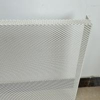 China Galvanized Steel Mesh Ceiling Tiles Metal Hook On Panel Expand Mesh for sale