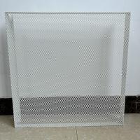 China Galvanized Steel Mesh Ceiling Tiles Metal Hook On Panel Expand Mesh for sale