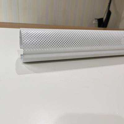 China Standard Perforation Rolling Tubular Baffle With Thickness 0.8mm for sale