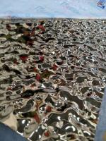 China Stainless Steel Mirror Corrugated Plate Ceiling 20mm Thickness waterproof for sale