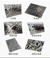 China Stainless Steel Mirror Corrugated Plate Ceiling 20mm Thickness waterproof for sale