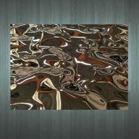 China Stainless Steel Mirror Corrugated Plate Ceiling 20mm Thickness waterproof for sale