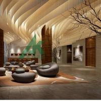 China 300mm Width Aluminum Metal Ceiling 3000mm Length U Baffle Ceiling for sale