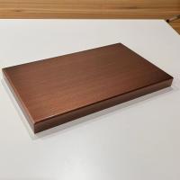 China Metallic Paint Brushed Copper Aluminum Solid Panel 150x200x20mm for sale