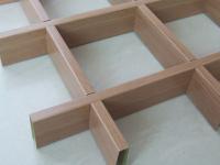 China Modern 250x250mm Grid Ceiling Thickness 0.9mm With Square Edge Design for sale