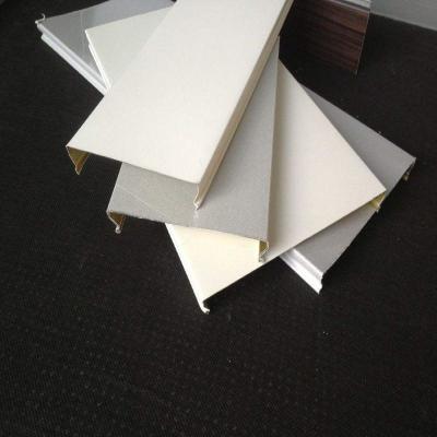China Aluminum Metal C Strip Linear Ceiling Suspended Fireproof 0.4mm Thickness for sale