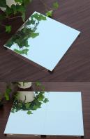 China Modern 300x300mm Aluminum Metal Ceiling Polished Mirror 0.5mm Thickness for sale