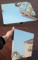 China Modern 300x300mm Aluminum Metal Ceiling Polished Mirror 0.5mm Thickness for sale