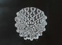 China 100mm Diameter LED Ceiling Light Lumen 9W Stamped Aluminum Crystal Lampshade for sale