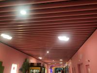 China 300x300x3000mm U Baffle Ceiling Thickness 0.5mm Customized Size for sale