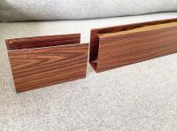 China 300x300x3000mm U Baffle Ceiling Thickness 0.5mm Customized Size for sale