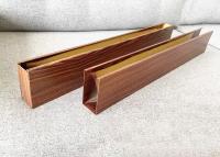 China 300x300x3000mm U Baffle Ceiling Thickness 0.5mm Customized Size for sale